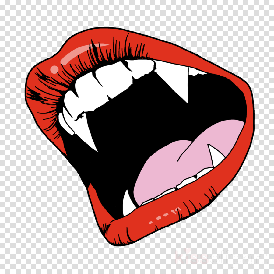 Download Vampire Mouth Drawing Full Size PNG Image PNGkit