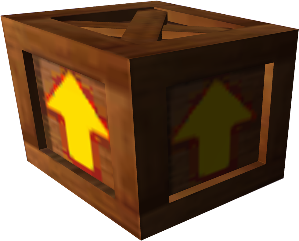 Download Crash Bandicoot The Wrath Of Cortex Wooden Arrow Crate - Crash ...