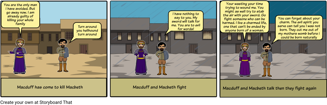 Download Macbeth Act 5 Scene - Cartoon - Full Size PNG Image - PNGkit