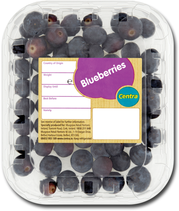 Download Centra Blueberries Punnet 125g - Centra Blueberries - Full ...