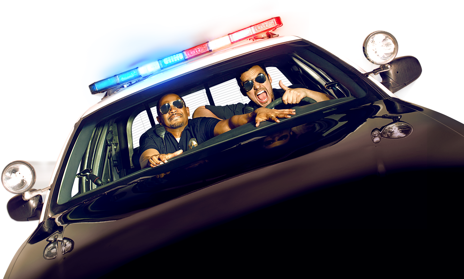 Download Lets Be Cops Cop Car - Let's Be Cops Car - Full Size PNG Image ...