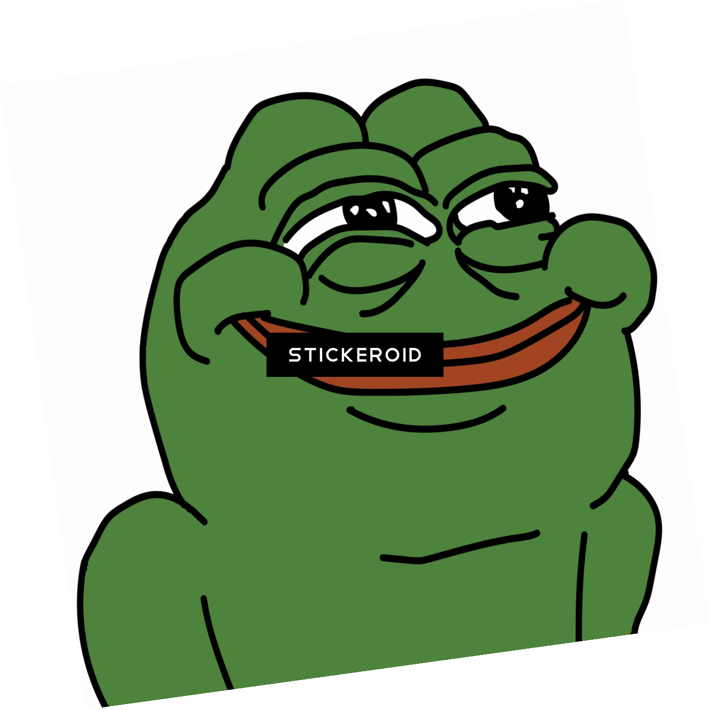 Download Happy Pepe Feelsgoodman - Happy Pepe - Full Size PNG Image ...