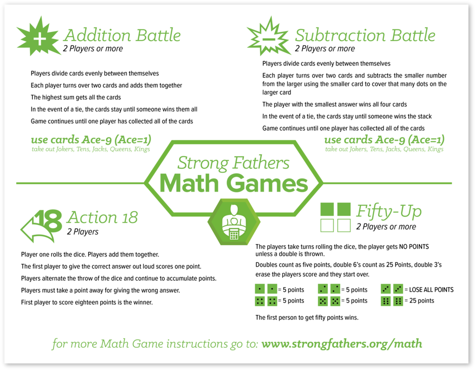 Download Math Games Handout En Day-of Printable - Full Size PNG Image ...