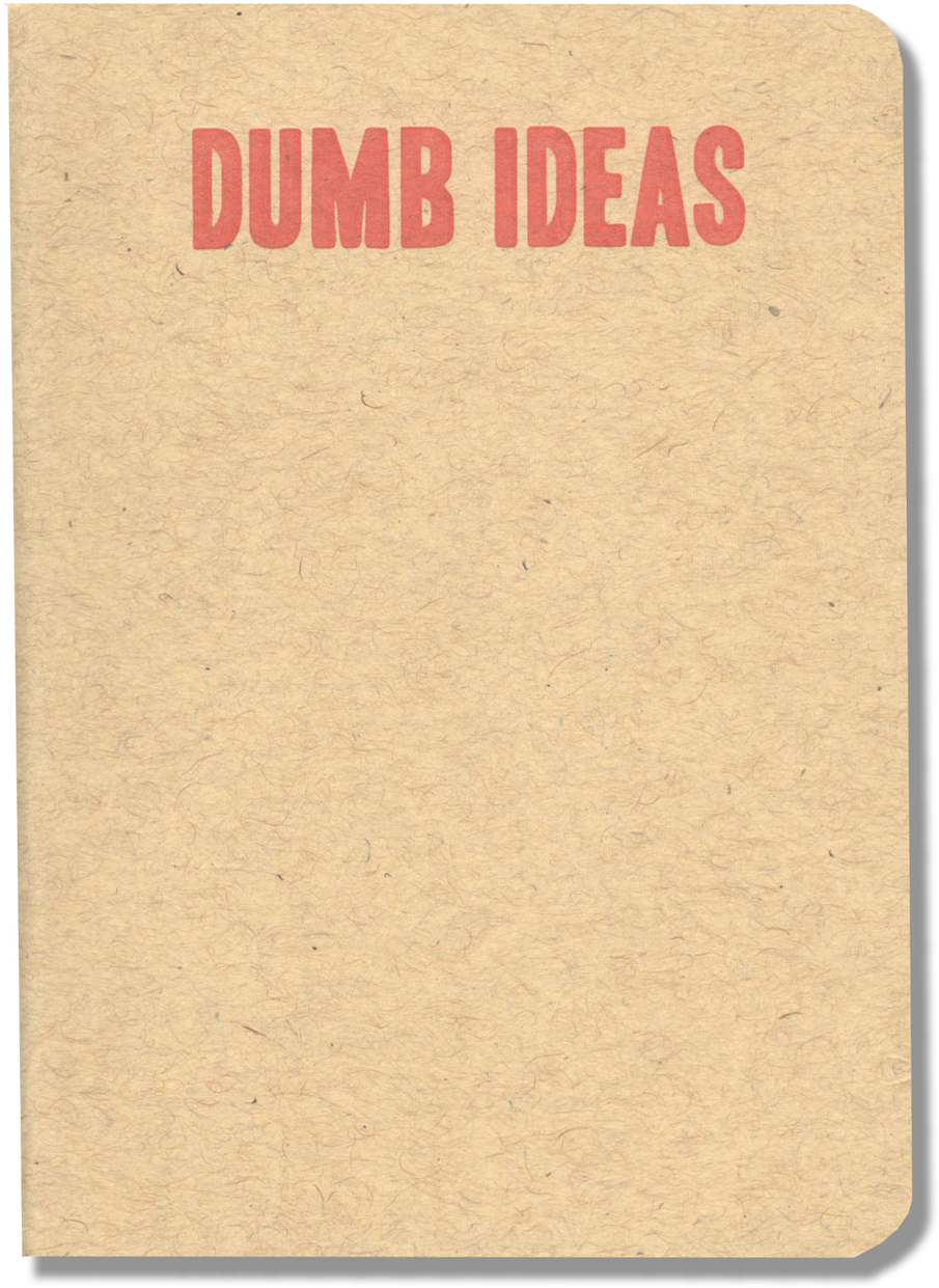 Download Dumb Ideas Notebook - Full Size PNG Image - PNGkit