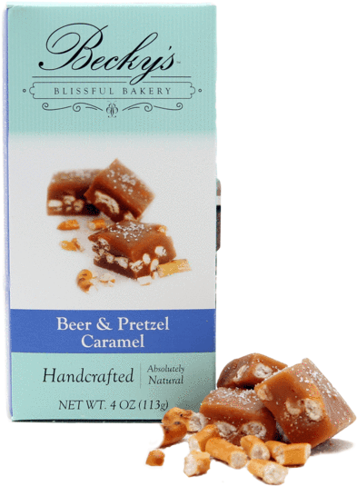 Download Becky's Beer And Pretzel Caramels - Beckys Blissful Bakery ...