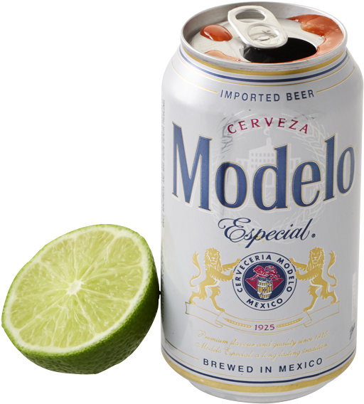 Download 1 Can Modelo Especial 1 Large Fresh Lime 3-6 Drops - Modelo ...