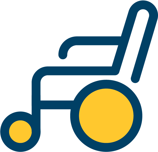 Download Transparent Wheelchair Icon - Wheelchair - PNGkit