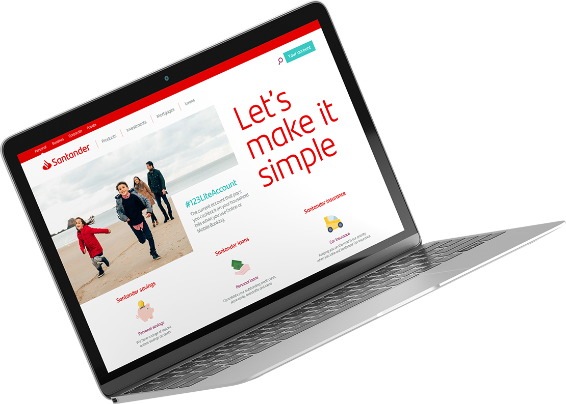 Download Welcome To A Better Version Of Santander - Santander New ...