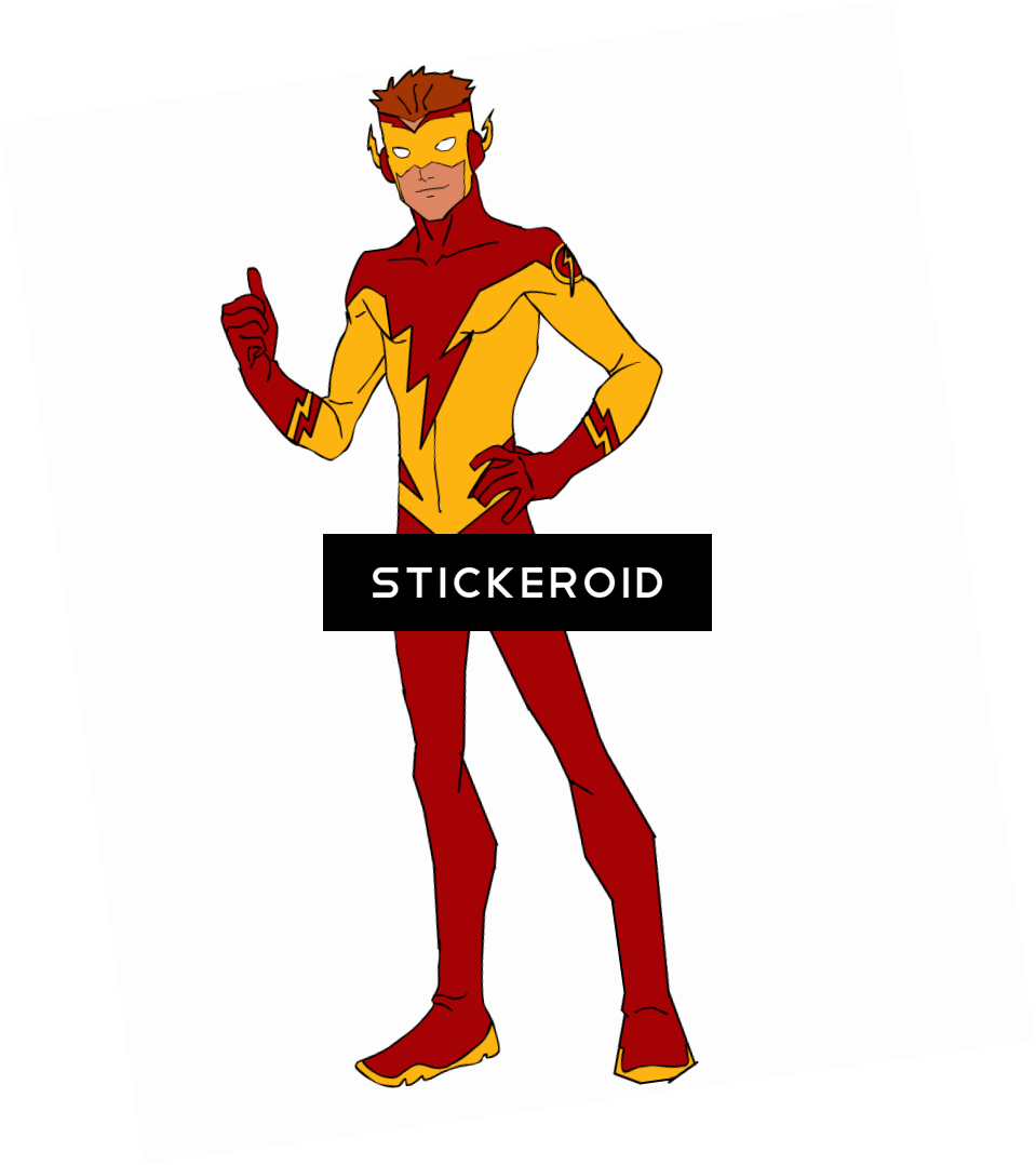Download Kid Flash - Wally West - Full Size PNG Image - PNGkit