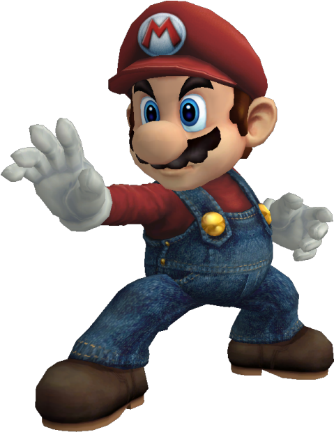 Download Download Zip Archive - Super Smash Bros Brawl Mario Model ...