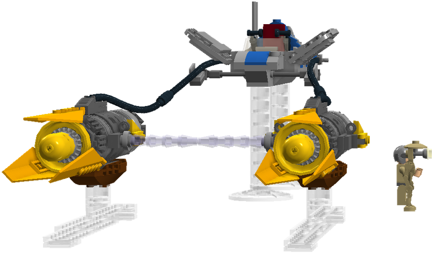 Download Anakin Skywalker's Pod Racer - Full Size PNG Image - PNGkit