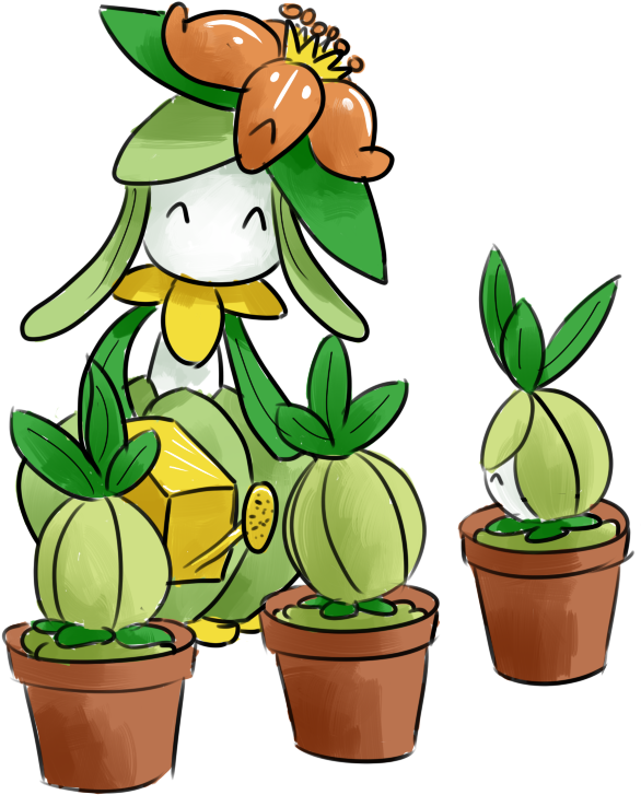 Download Plant Waifu - Full Size PNG Image - PNGkit