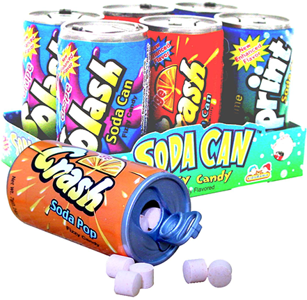 Download Soda Can Fizzy Candy - Fizzy Soda Candy - Full Size PNG Image ...