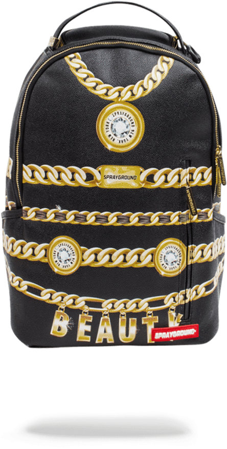 Download Image Of Sprayground "beauty Gold Chains" - Sprayground ...