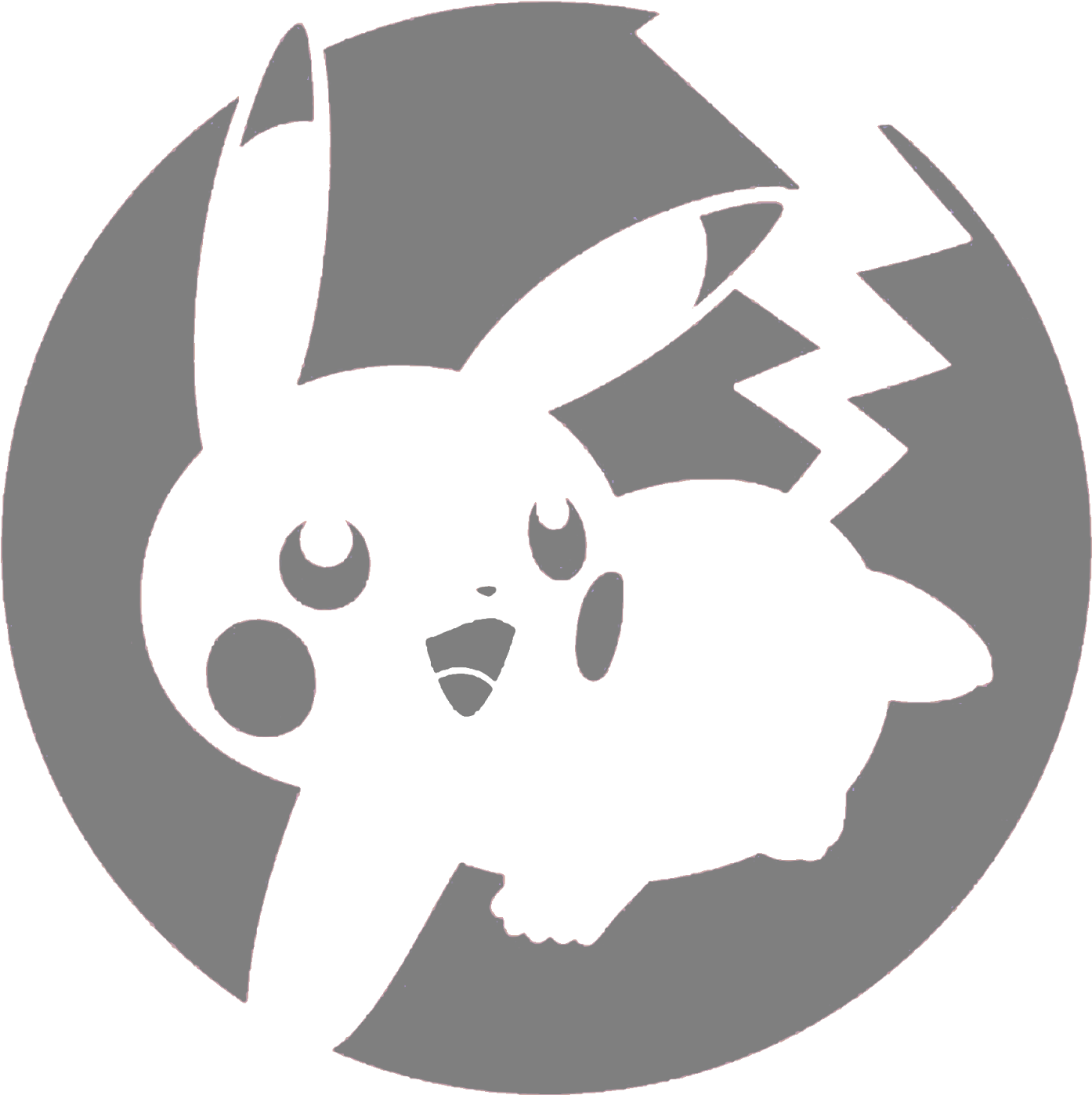 Download Yummy Pikachu Pokemon Stencil For Cakes 1,564×1,600 - Easy ...