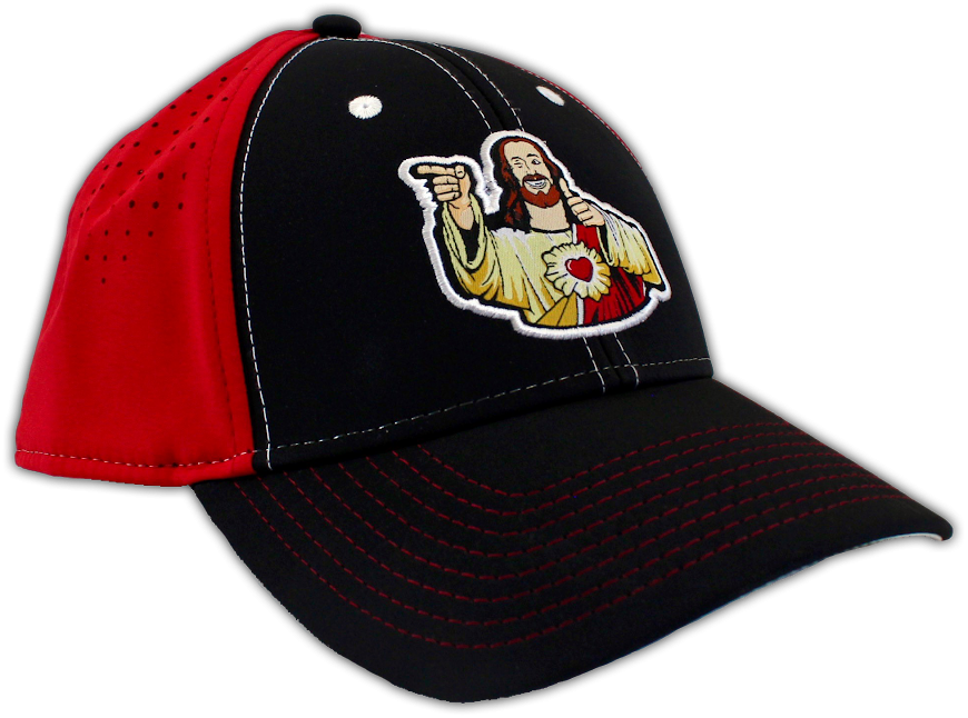 Download Buddy Christ Baseball Cap - Baseball Cap - Full Size PNG Image ...