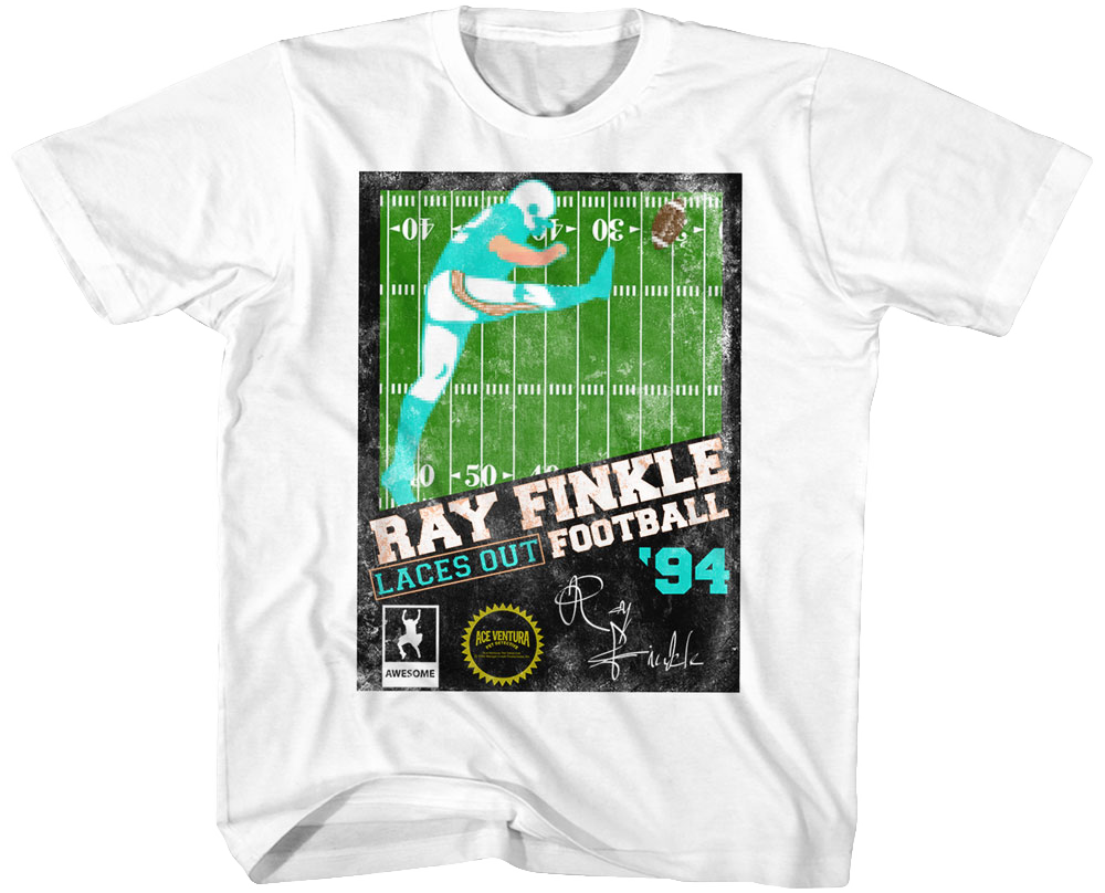 Download Youth Ray Finkle Laces Out Football Ace Ventura Shirt - Ray ...