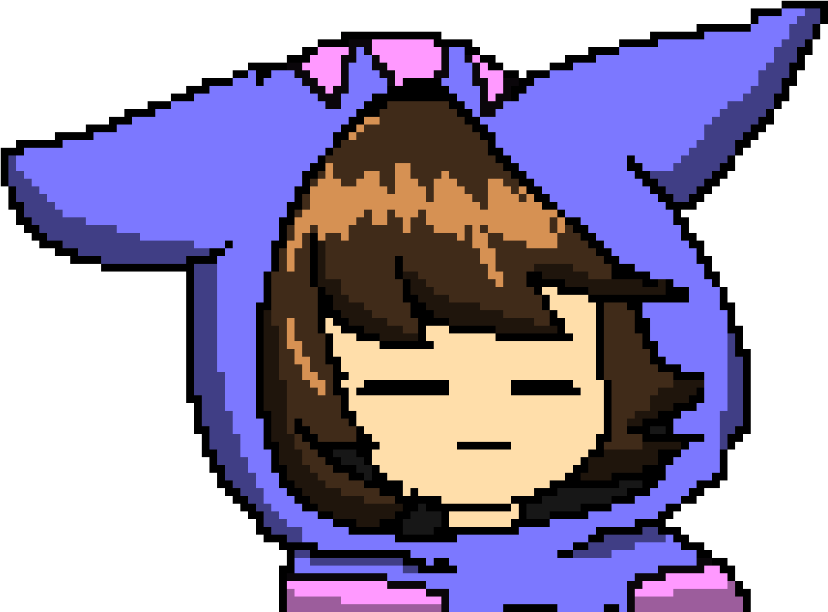 Download Neko Frisk - Pixel Art Frisk - Full Size PNG Image - PNGkit
