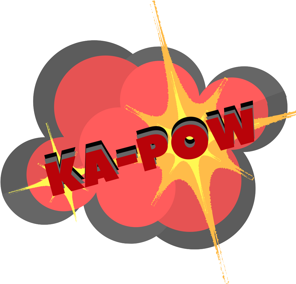 Download John Fixed One Image He Misspelled Kapow->pachow - Graphic ...