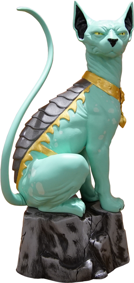 Download Saga Lying Cat Statue - Lying Cat - Full Size PNG Image - PNGkit