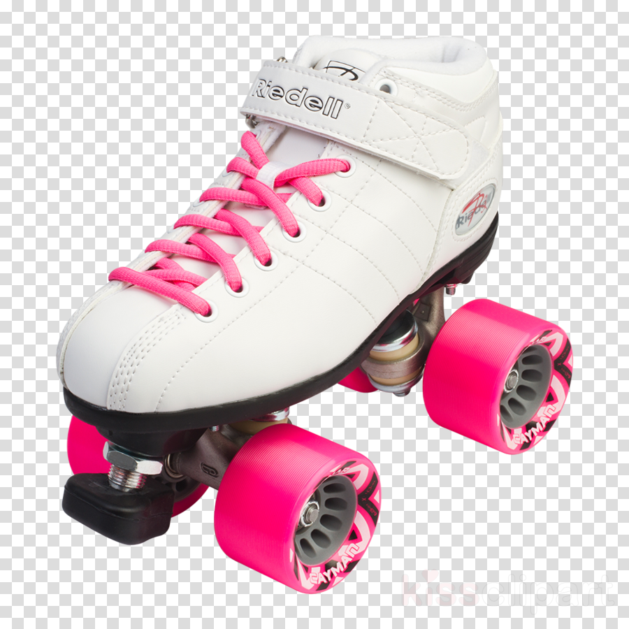 Download White Speed Skates - Full Size PNG Image - PNGkit