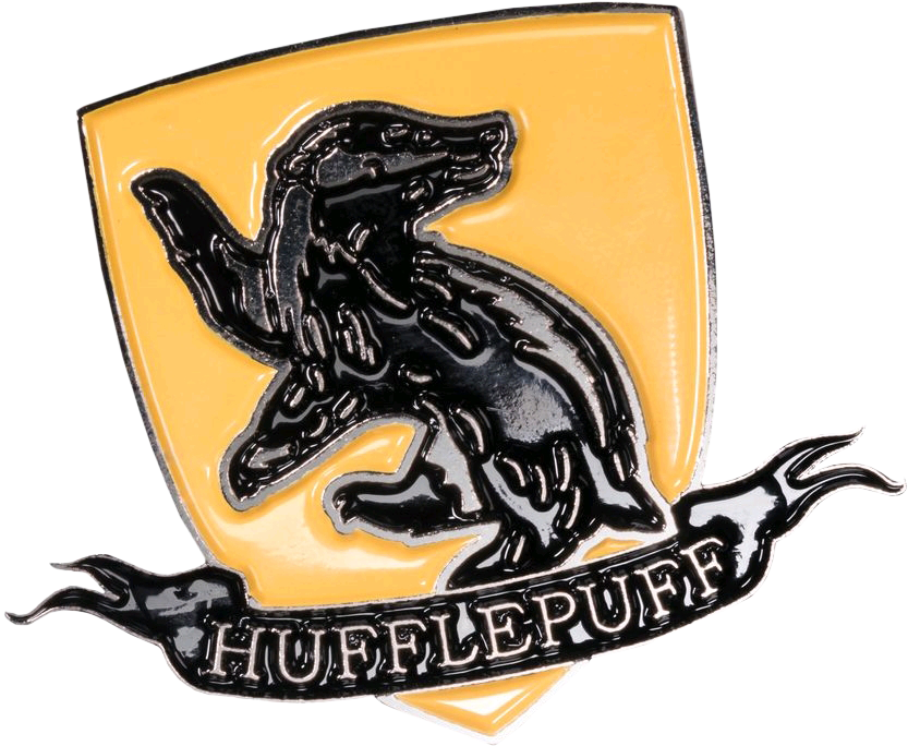 Download Hufflepuff Emblem Enamel Pin - Harry Potter Hufflepuff Logo ...