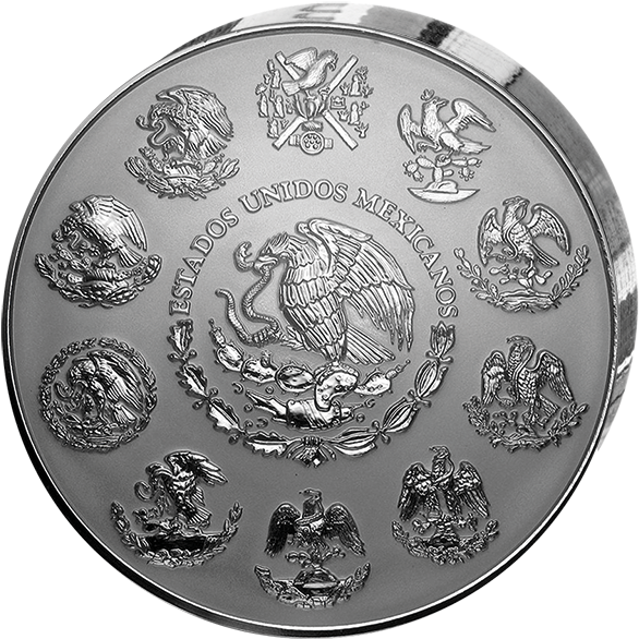 Download Aztec Calendar Stone Mexico City Silver Coin Silver - Kilo ...