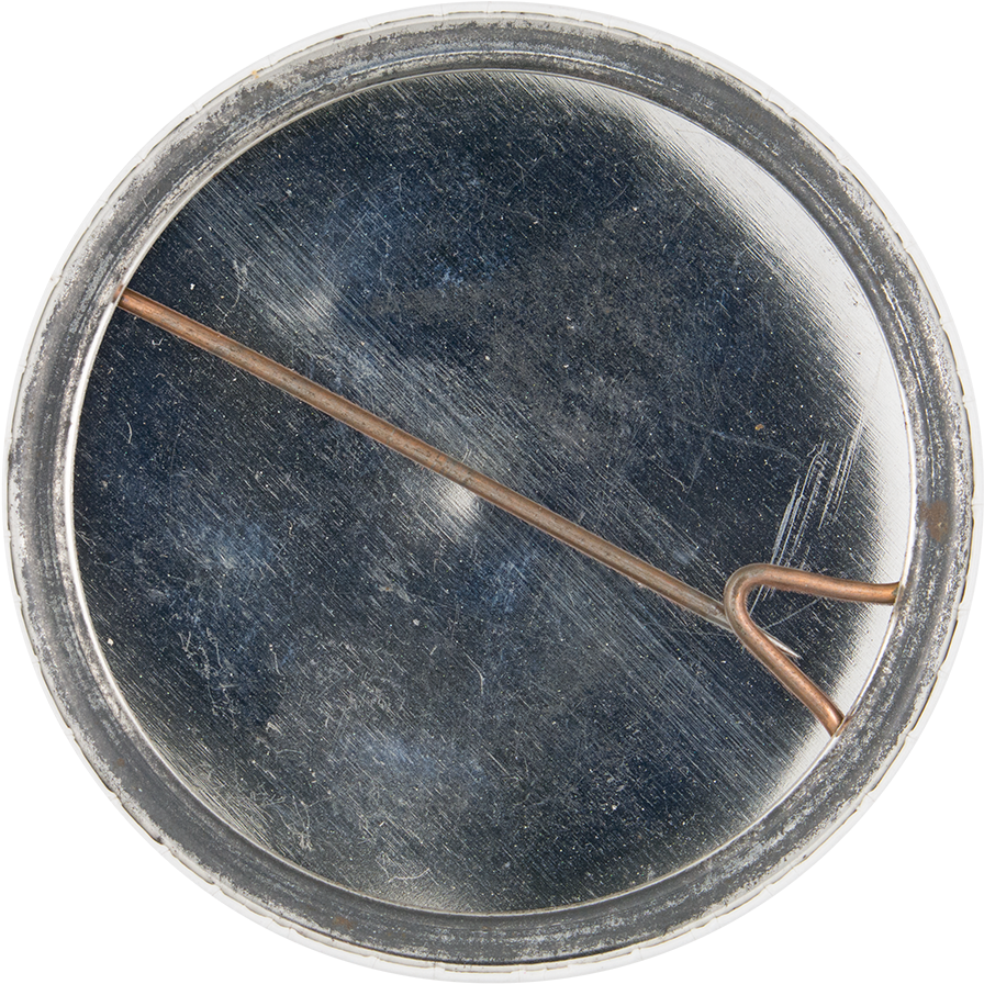 Download Officer Big Macbutton Back Advertising Button Museum - Circle ...