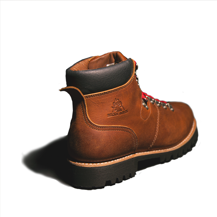 Download Red Lace Hiker - Work Boots - Full Size PNG Image - PNGkit