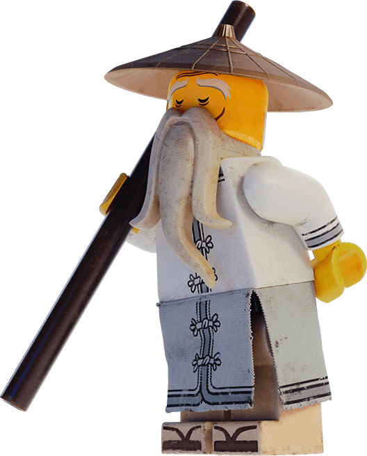 Download Master Wu 2 Lego Ninjago Movie - Full Size PNG Image - PNGkit