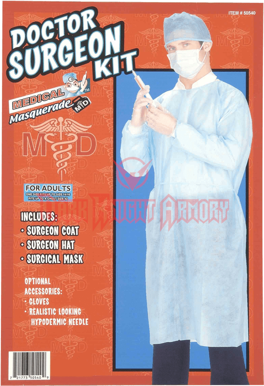 Download Surgeon's Costume Kit - Deluxe Surgeon Kit - Accessories ...