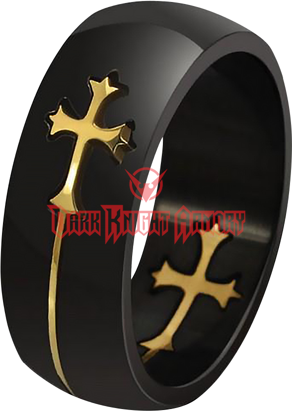 Download Gothic Cross Ring - Gothic Ring - Full Size PNG Image - PNGkit