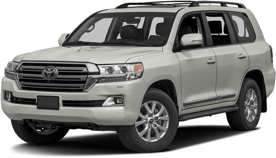 Download Landcruiser-front - White Toyota Land Cruiser - Full Size PNG ...