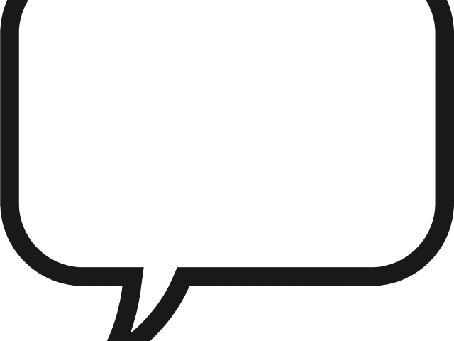 Download Message Clipart Speech Bubble - Full Size PNG Image - PNGkit