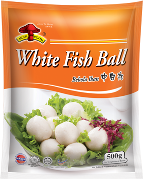Download Frozen White Fish Ball - Fish Ball - Full Size PNG Image - PNGkit