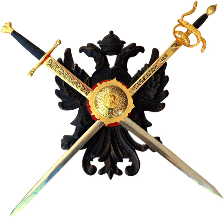 Download Crossed Swords And Shield Png - Swords Over Shield Png - Full ...