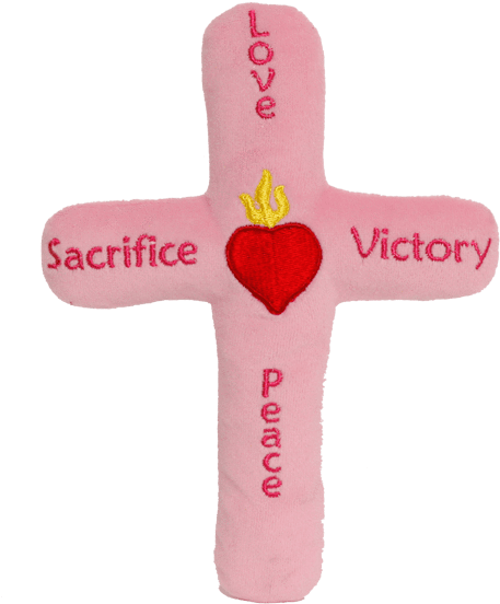 Download My First Cross Devotional Toy - My First Cross Plush- Blue ...