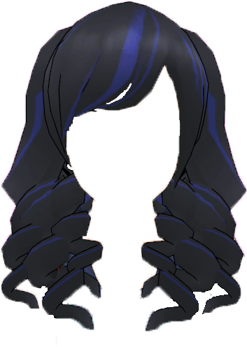 Download Hair - Yandere Simulator - Full Size PNG Image - PNGkit