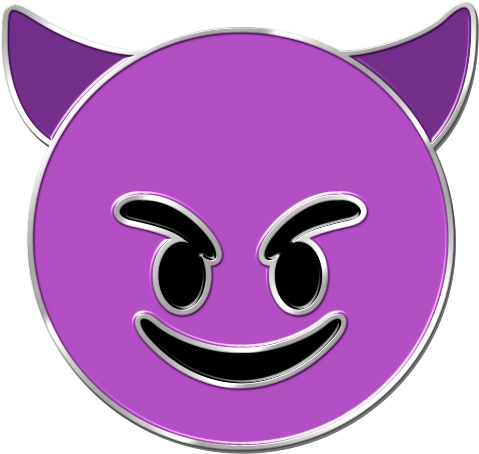 Download Devil Token - Emoji Demonio - Full Size PNG Image - PNGkit