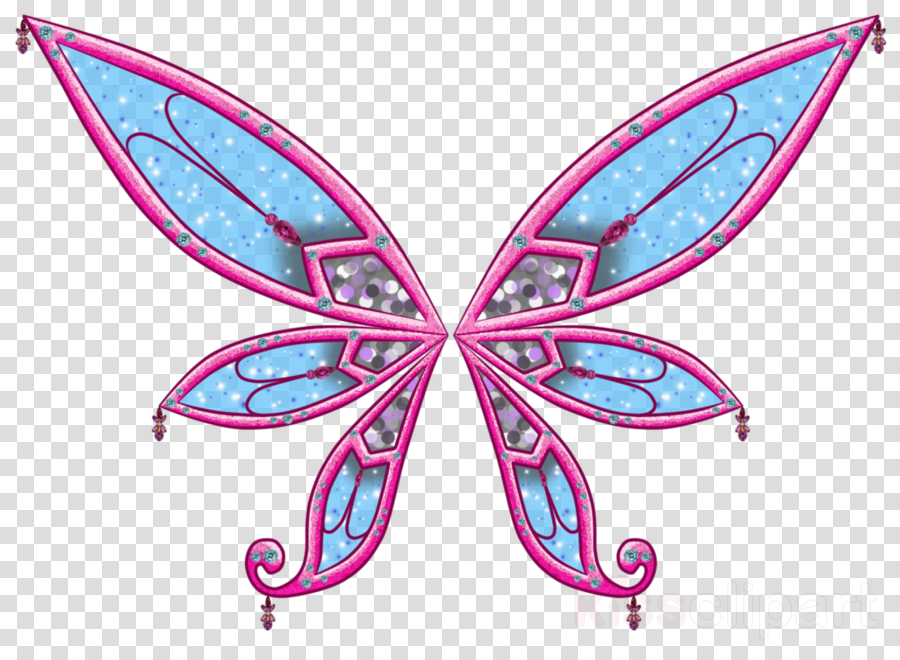 Download Winx Wing Png Clipart Tecna Roxy Flora - Fanmade Enchantix ...