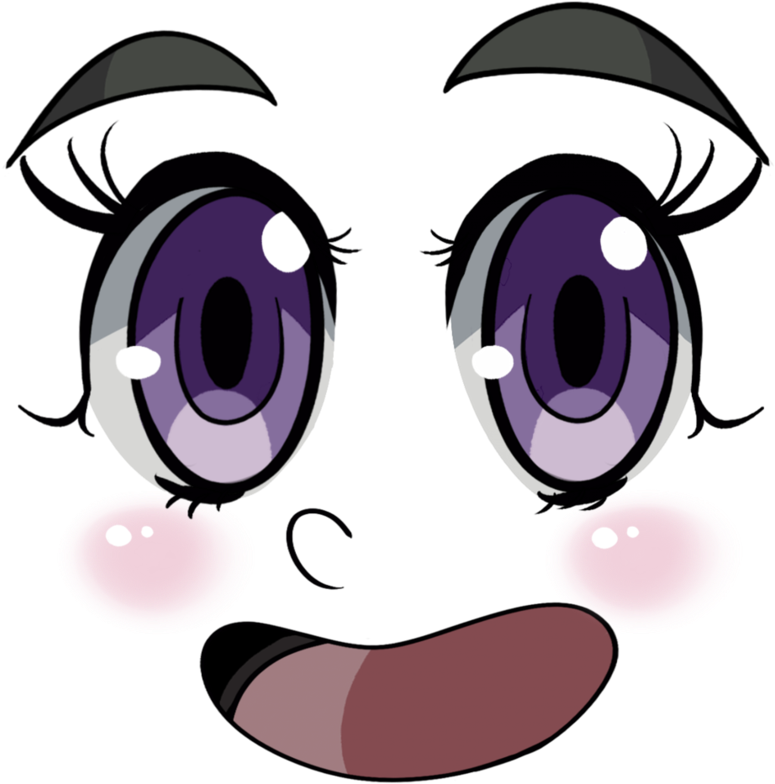 Download Transparent Chaika Face Png - Chaika Face - PNGkit