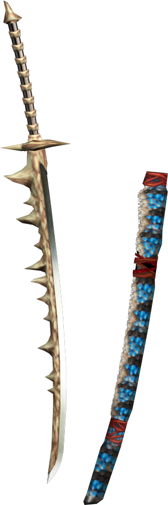 Download Bone Katana Model Home Brewing Lessons Png Bone Katana ...