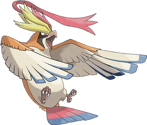 Download Draw Pokemon Mega Pidgeot - Full Size PNG Image - PNGkit