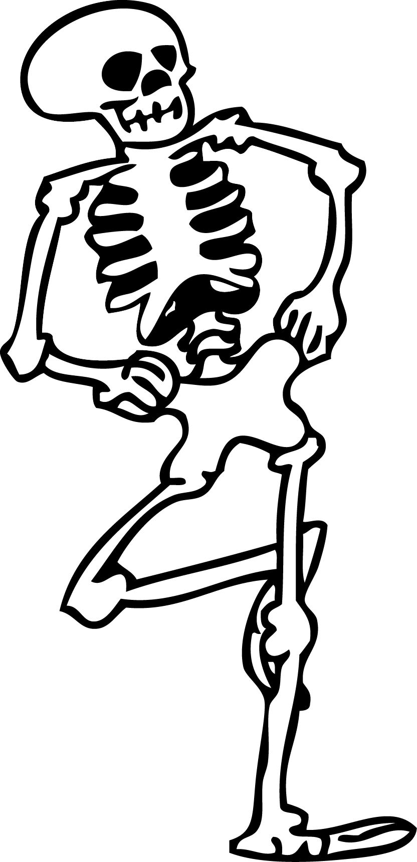 Download Spooky Scary Skeleton White - Spooky Scary Skeletons - Full ...