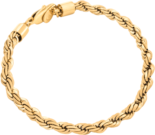 Download Rope Bracelet - Gold - Marcozo - Bracelet - Full Size PNG Image - PNGkit