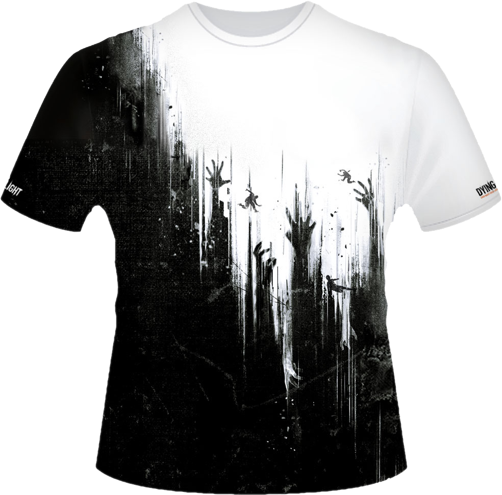 Download Dying Light T-shirt Black & White - Dying Light Merch - Full ...