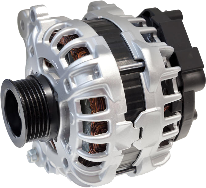 Download Alternator In An Engine - Full Size PNG Image - PNGkit