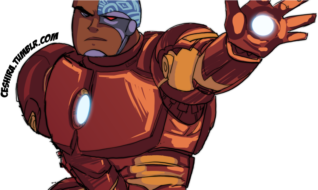Download Teen Titans Avengers Crossover- Cyborg As Iron Man - The ...