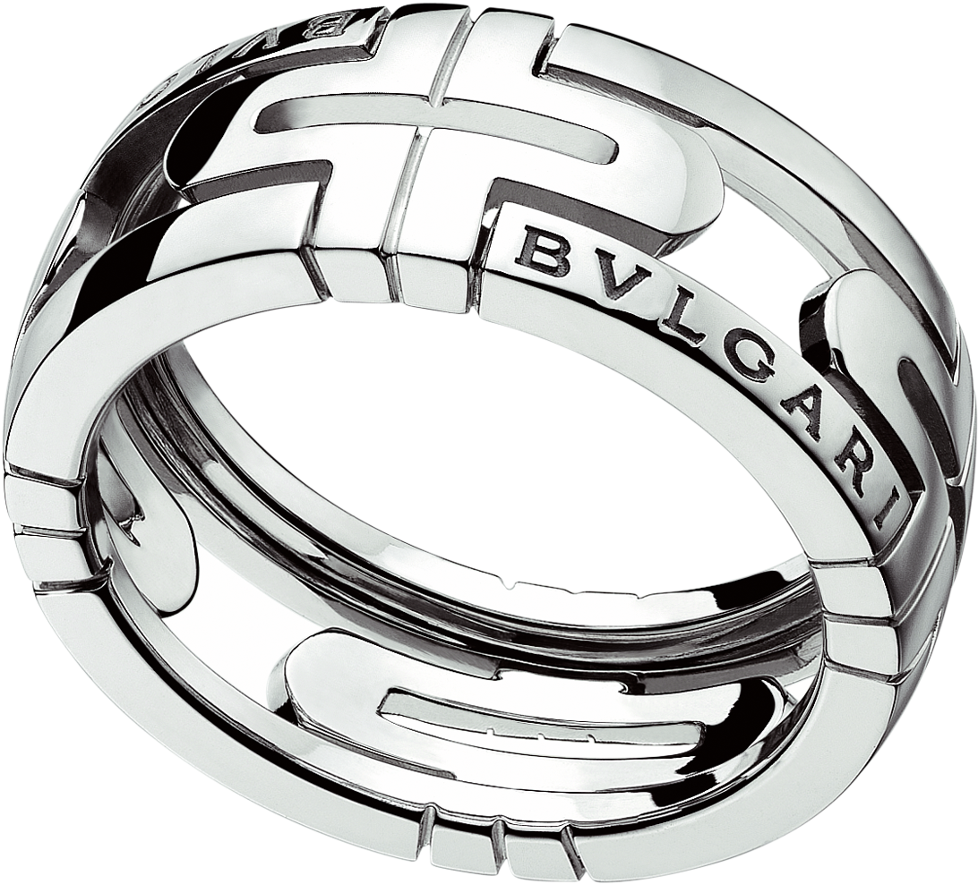 Download Parentesi White Gold Rings An853984 - Bvlgari Rings - Full ...