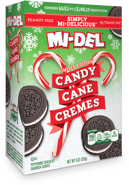 Download Simply Mi-delicious Candy Cane Cremes - Mi Del Vanilla Snaps ...
